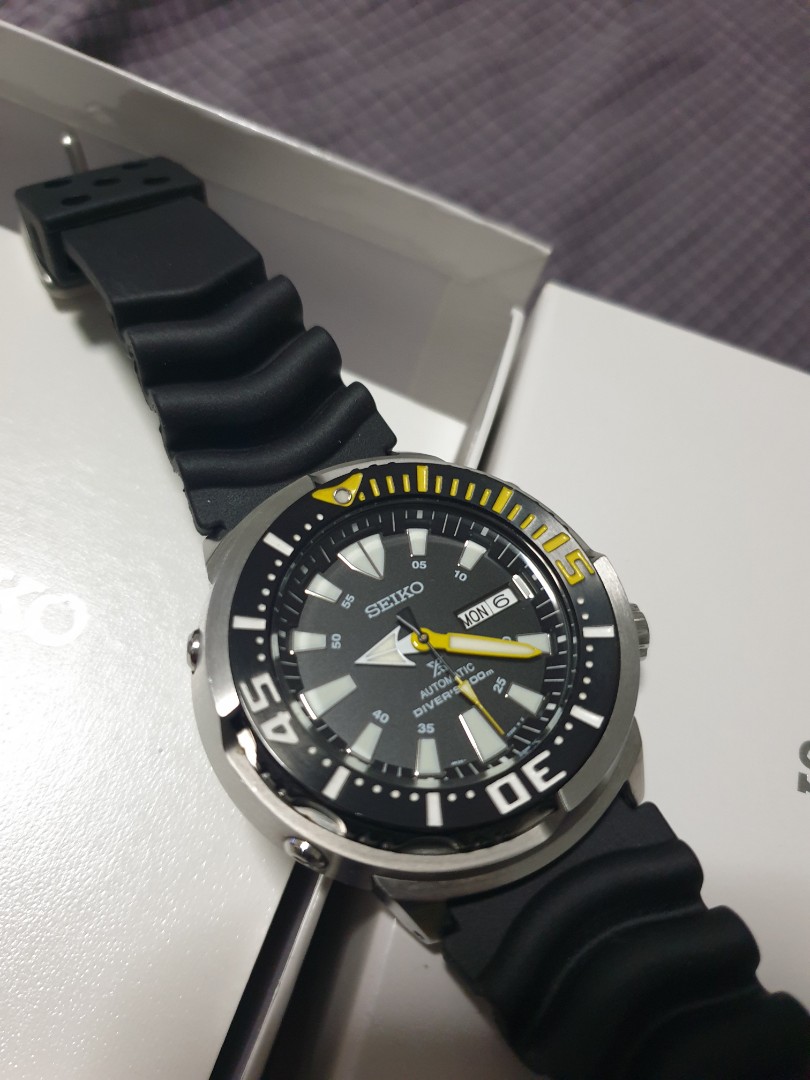 Seiko Baby Yellow Fin Tuna, Men's Fashion, Watches on Carousell