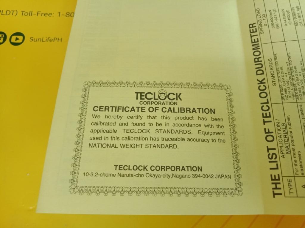 Shore A Durometer, Rubber Hardness Durometer, Durometer, Type A ...