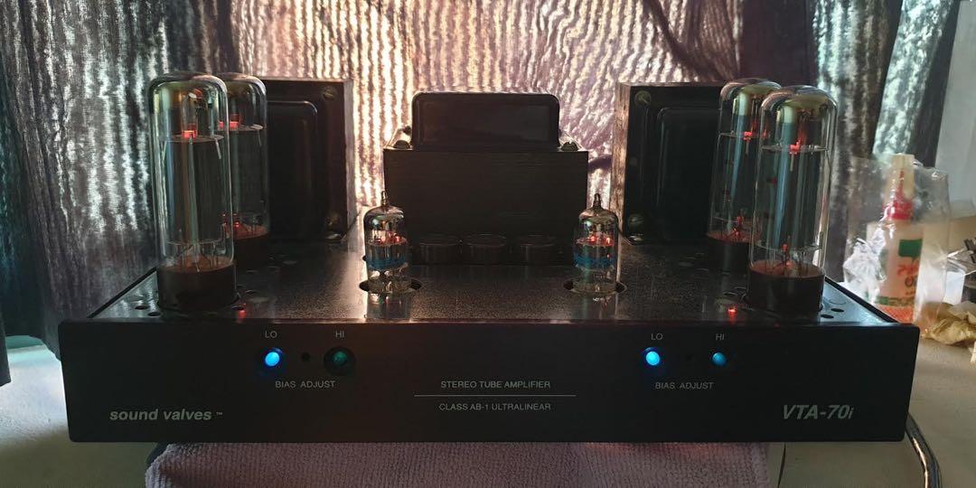 Sound Valves VTA-70i Tube Power Amplifier, Audio, Other Audio Equipment ...