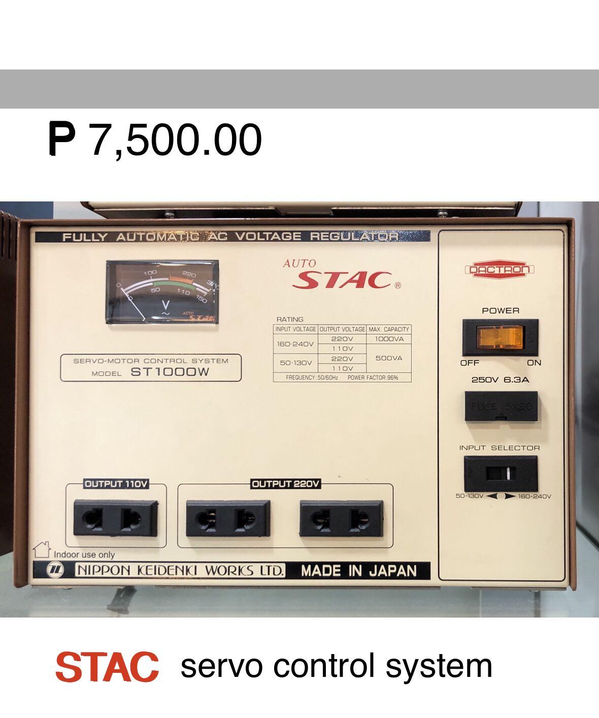 Stac voltage regulator, Audio, Other Audio Equipment on Carousell