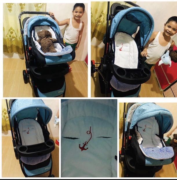 Stroller 2in 1 set with car seat!!! Slightly used wala pang isang taon ...