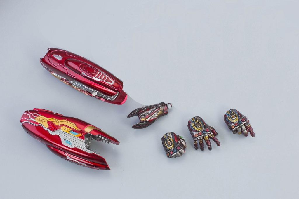 Takara Tony SHF Iron Man Mark 85 Nano Weapon Set Infinity Gauntlet ...