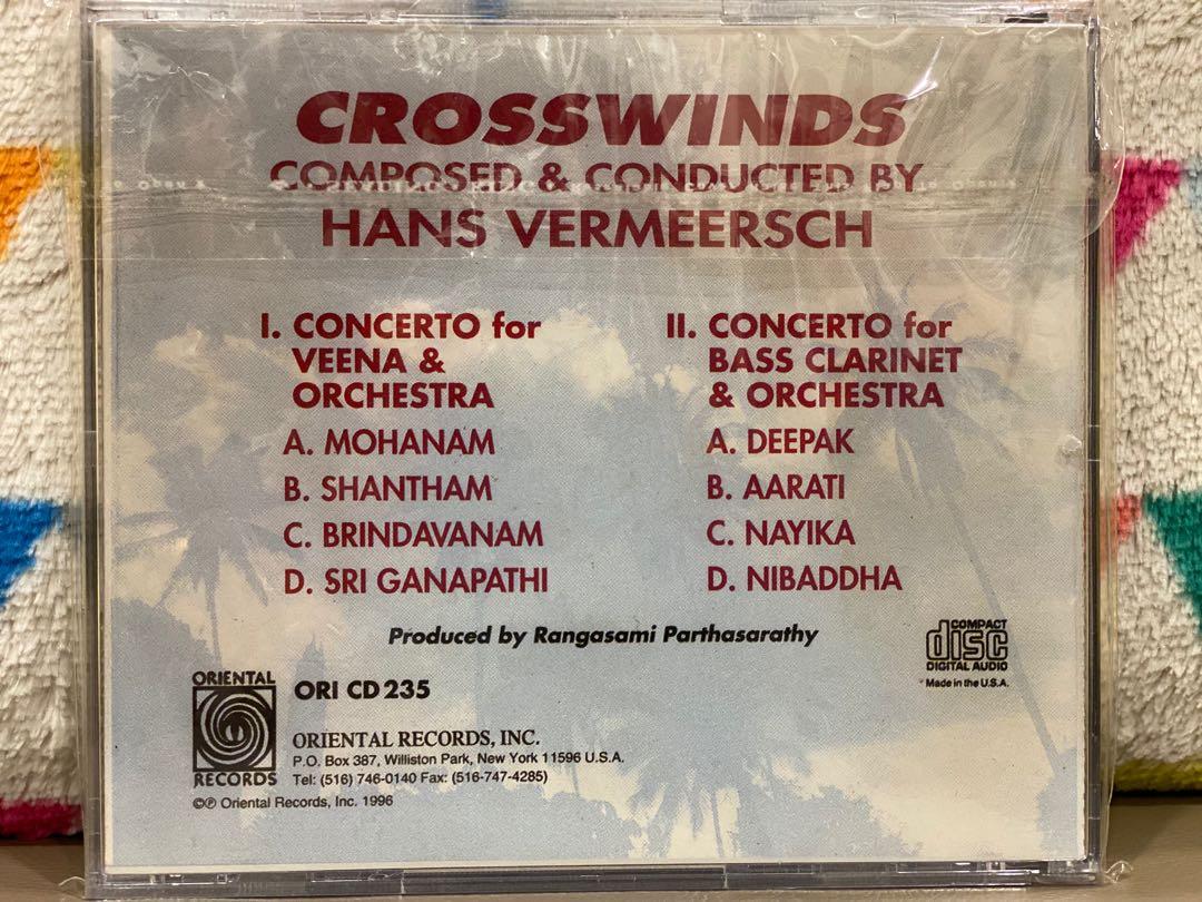 Tamil (Fusion) Audio CD - CROSSWINDS (Composed & Conducted) by HANS ...