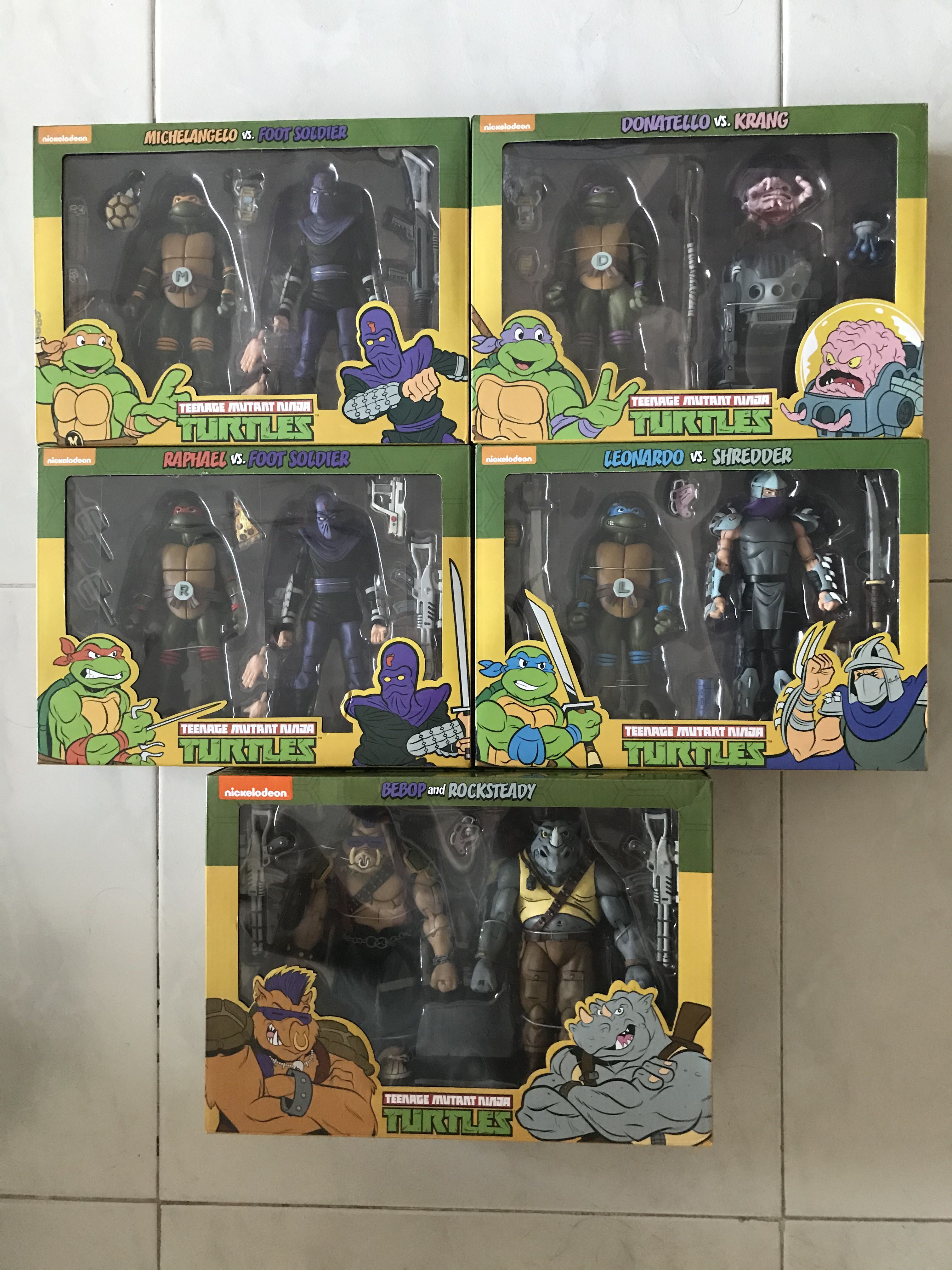 Target Exclusive Set of NECA Teenage Mutant Ninja Turtles (TMNT ...