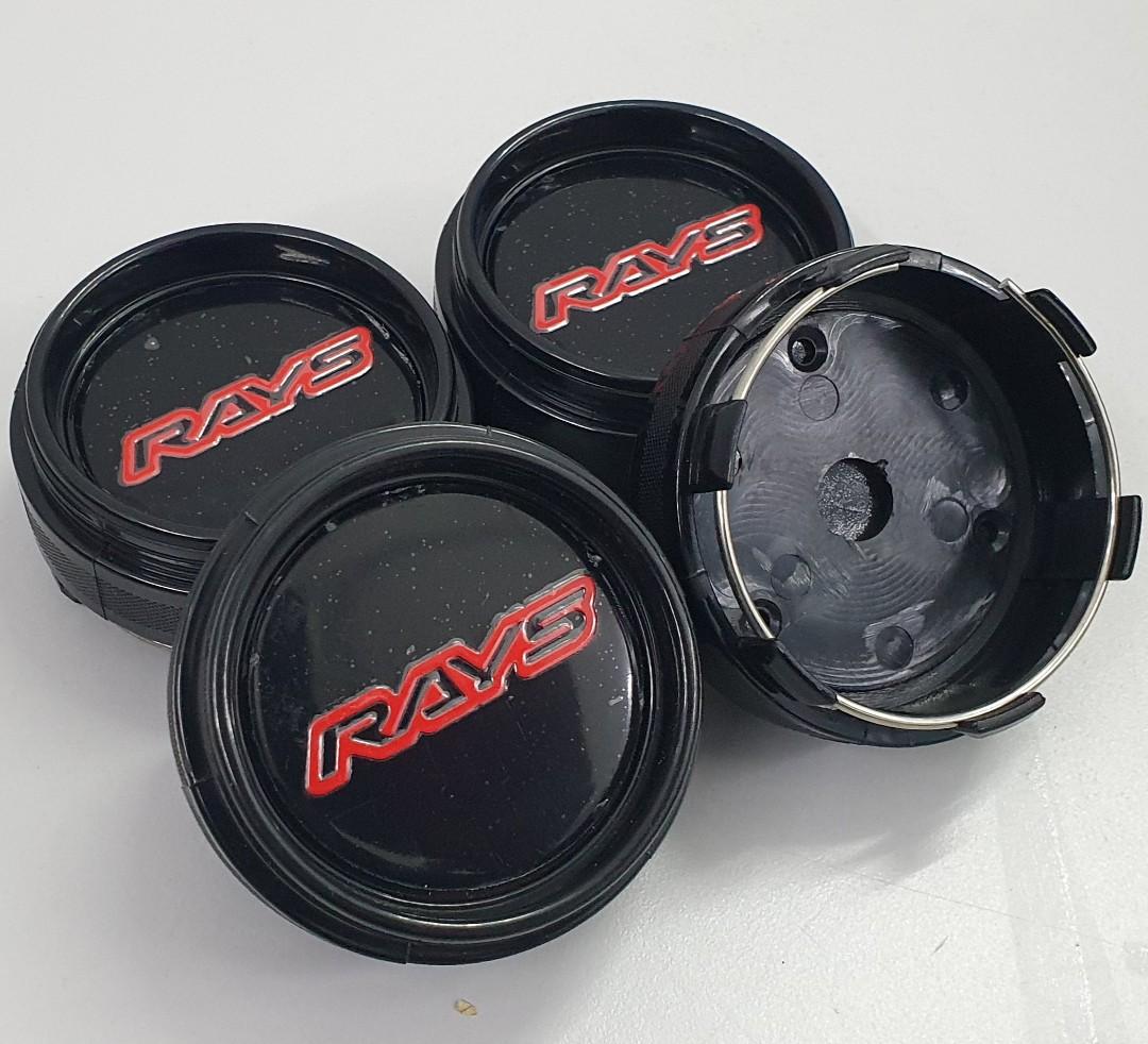 TE37 ROTA Rays Rim Wheel Center Cap, Car Accessories, Accessories on ...