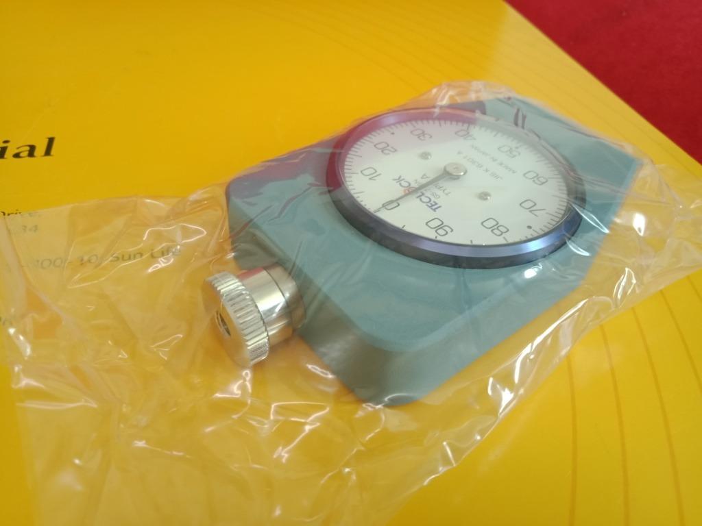 Teclock Durometer, Rubber Hardness Tester, Shore A Durometer, Type A ...