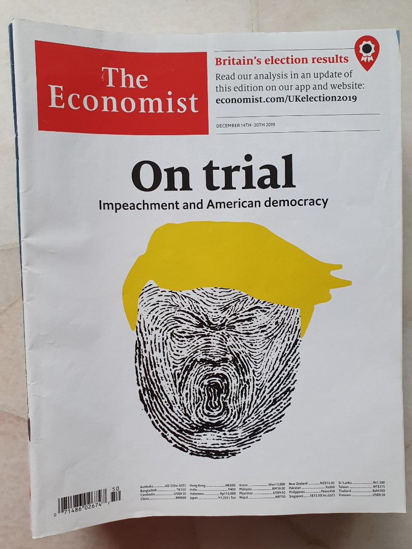 The Economist, Free Items on Carousell