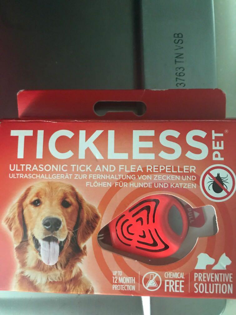TICKLESS Ultrasonic Tick & Flea Repeller, Pet Supplies, For Dogs ...