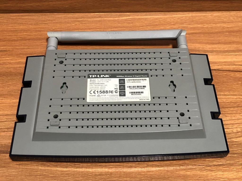 TP-LINK TL-WR1043ND 極速無線 N Gigabit 路由器 Router ., 電腦＆科技, 電腦周邊及配件, Wifi及 ...