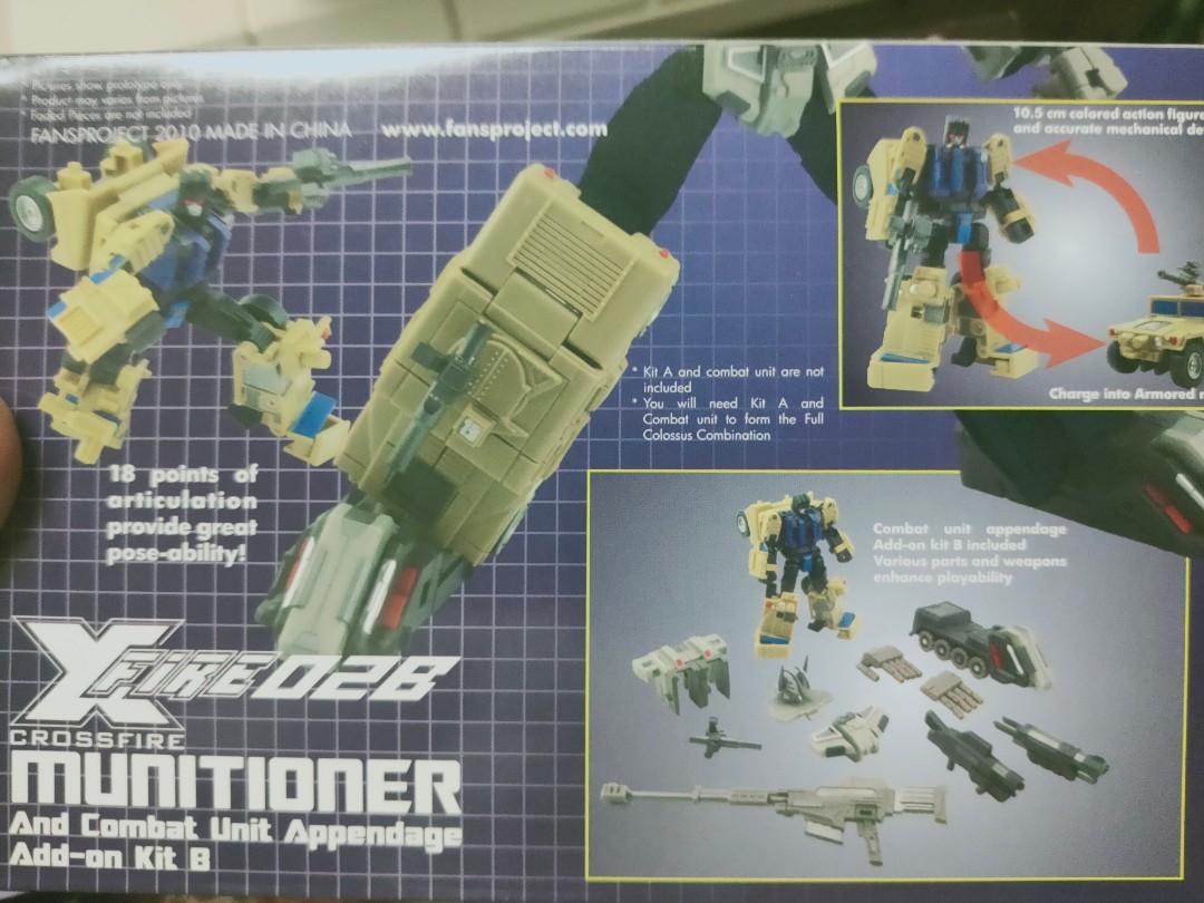Transformers Universe Bruticus Maximus with add on parts Crossfire ...