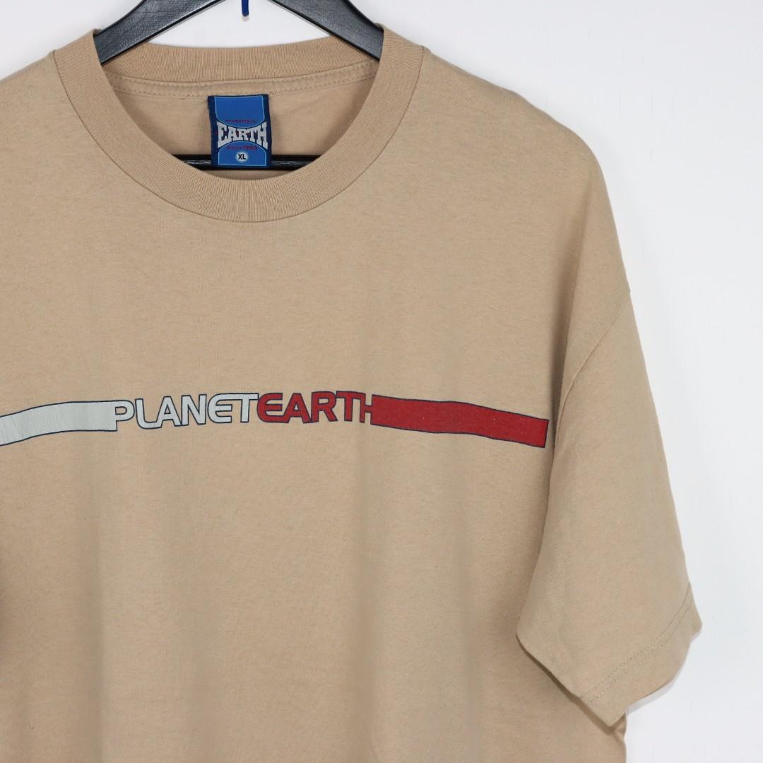 vintage '90s Planet Earth, Men's Fashion, Tops & Sets, Formal Shirts on ...
