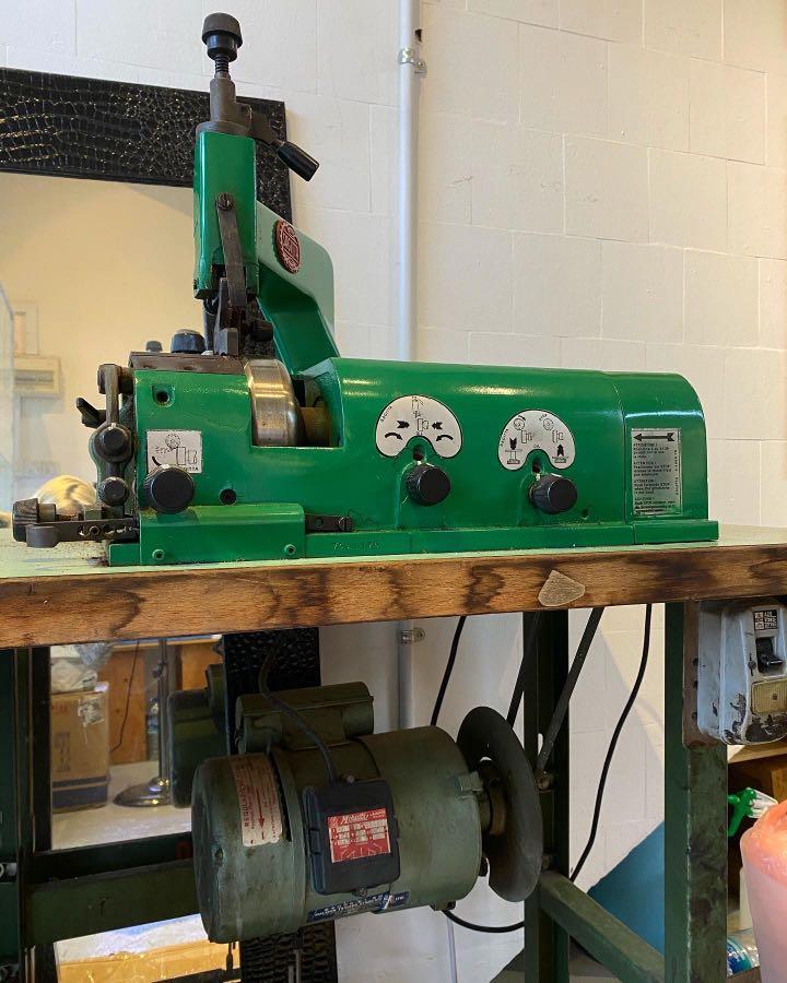 Vintage Sagitta leather skiving machine, Hobbies & Toys, Stationery ...