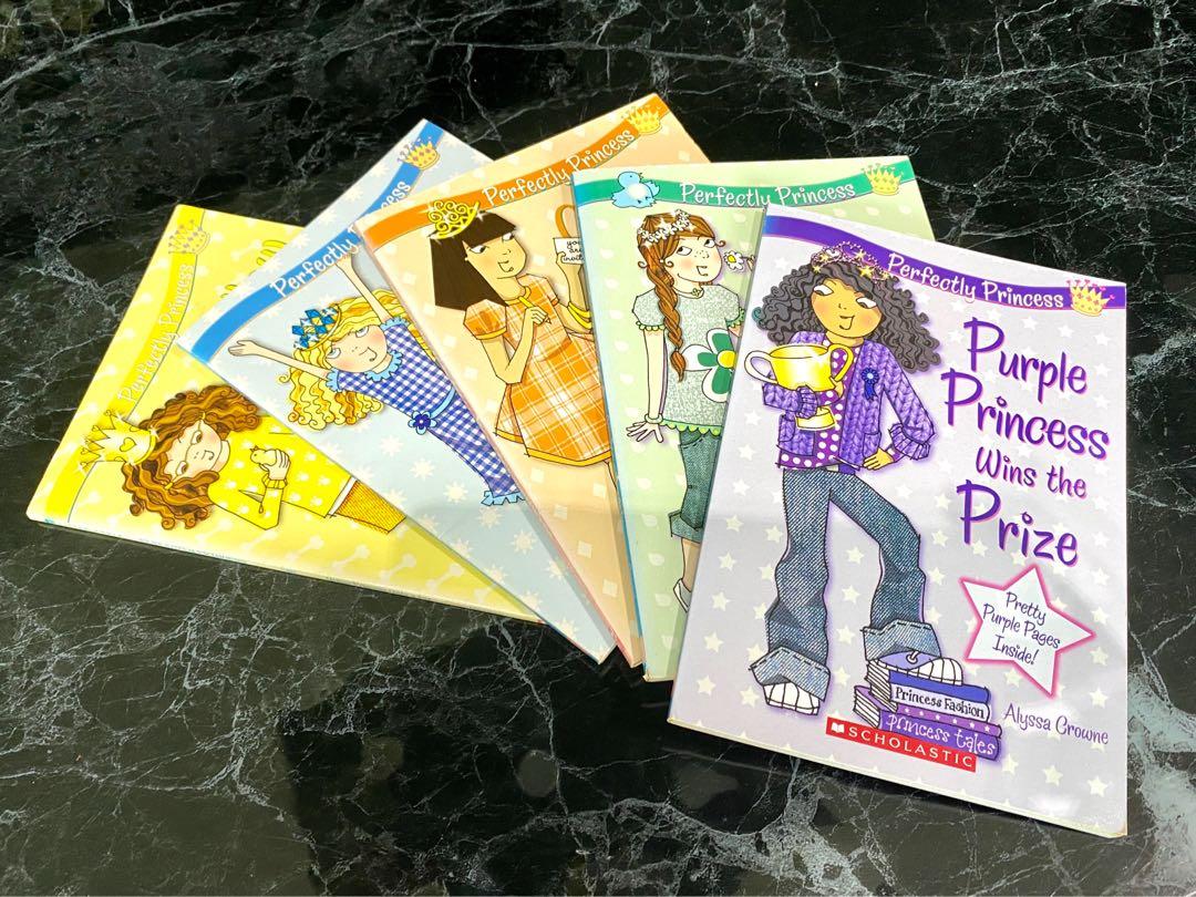 *Young Readers* Scholastic Perfectly Princess - 5 Books, 興趣及遊戲, 書本 & 文具 ...