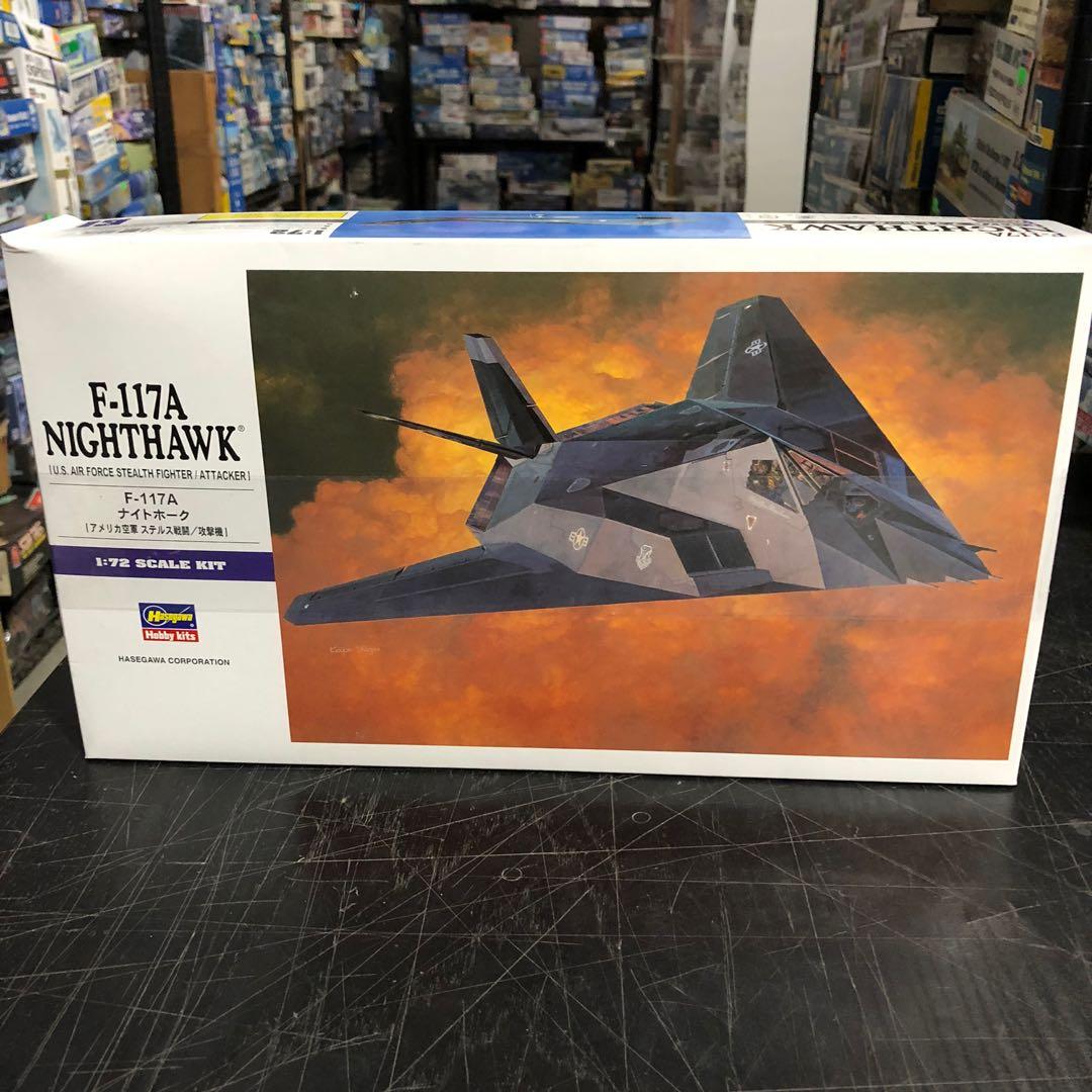 1/72 Hasegawa F-117A Nighthawk Stealth Fighter Model Kit, Toys & Games ...