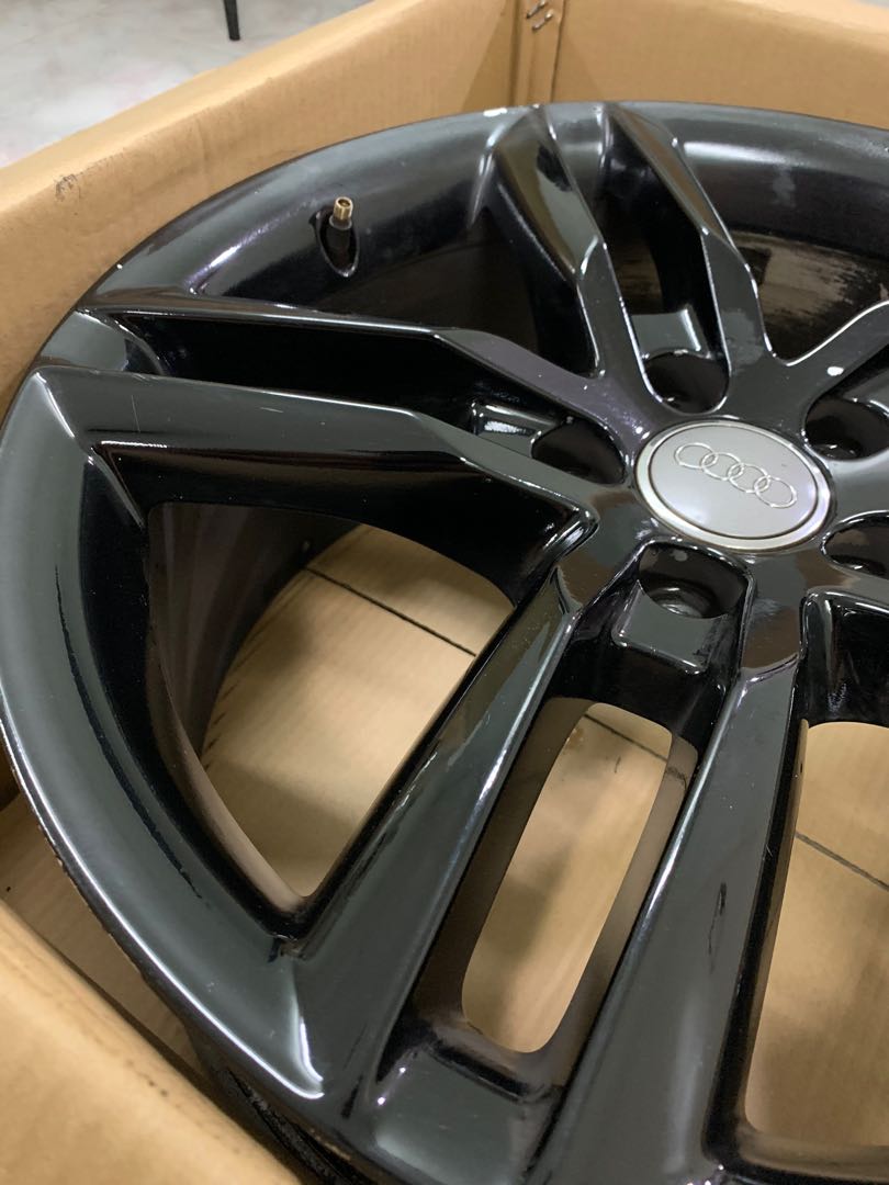 18” Audi Original rims, Car Accessories, Tyres & Rims on Carousell