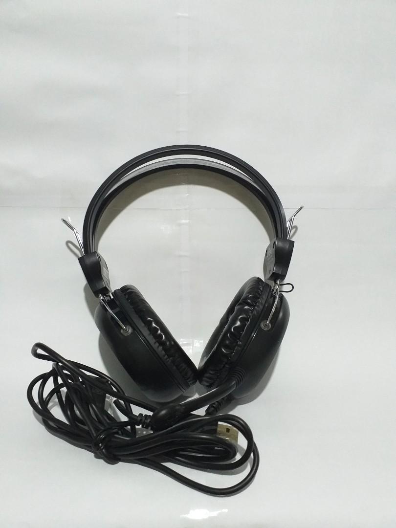 A4Tech HU-30 ComfortFit Stereo Headset, Audio, Headphones & Headsets on ...