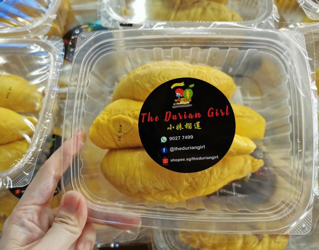 AAA Blackgold Mao Shan Wang Durian / Musang King, Food & Drinks, Local ...