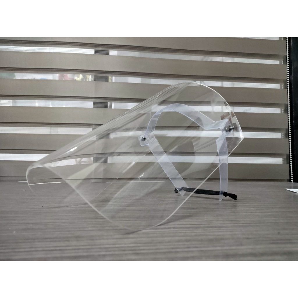 Acrylic Face Shield, Beauty & Personal Care, Face, Face Care on Carousell