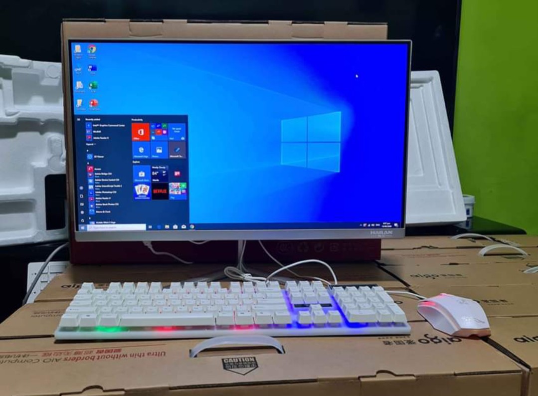 ALL in ONE PC (Hailan) i5/7thgen/16gbRam/240gbSSD, Computers & Tech ...