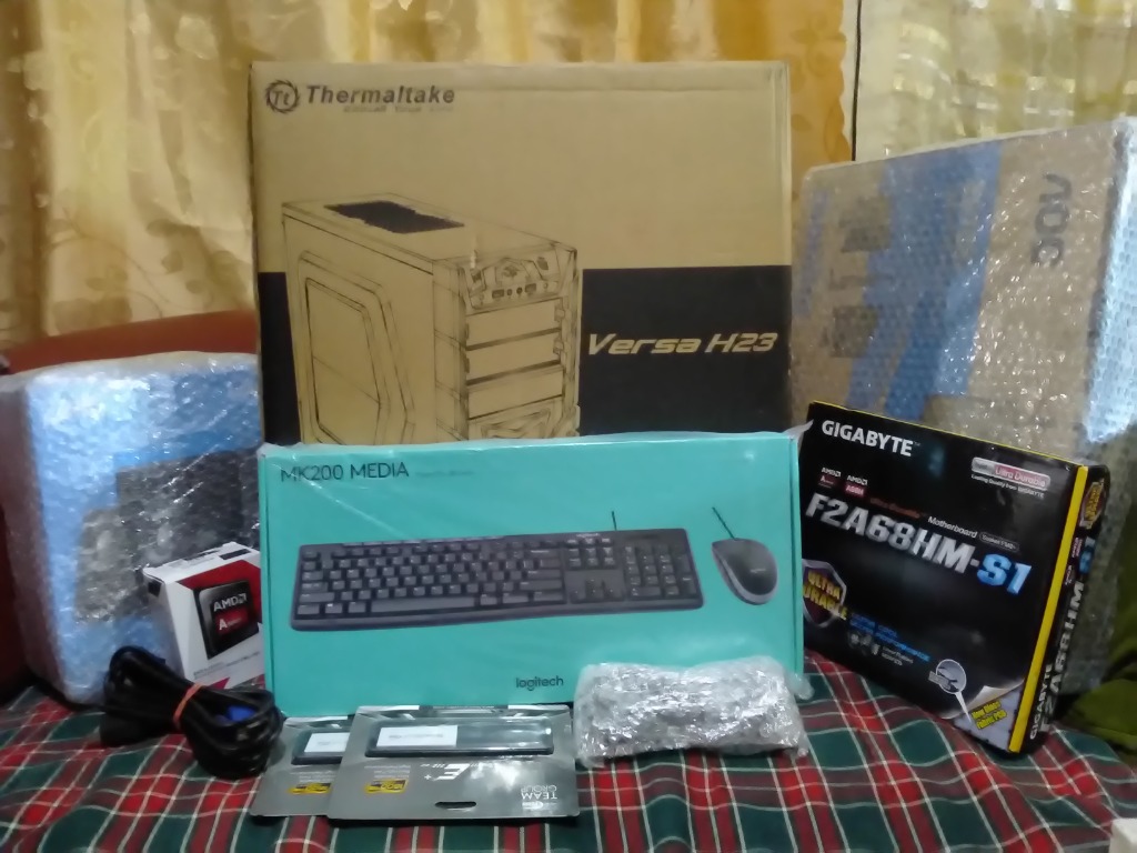 AMD A8-7680 with Thermaltake Gaming Case (Complete Set), Computers ...