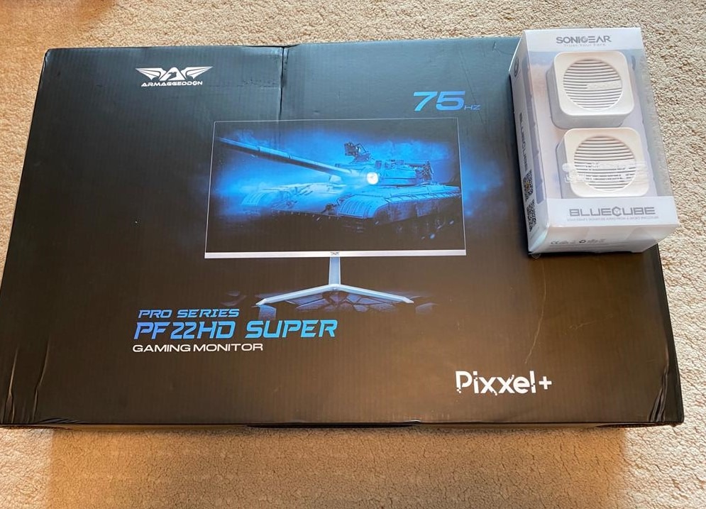 Armaggeddon Pixxel+ Pro PF22HD Super Gaming Monitor 22" Ultra Slim Zero ...