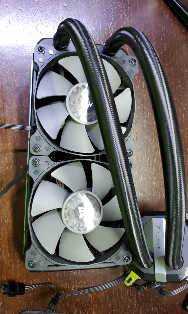 corsair h100i v2 水冷, 電腦＆科技, 桌上電腦 - Carousell
