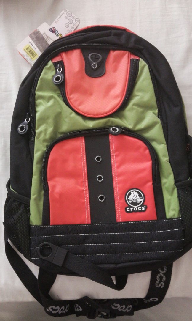 Crocs backpack, Men's Fashion, Bags, Backpacks on Carousell