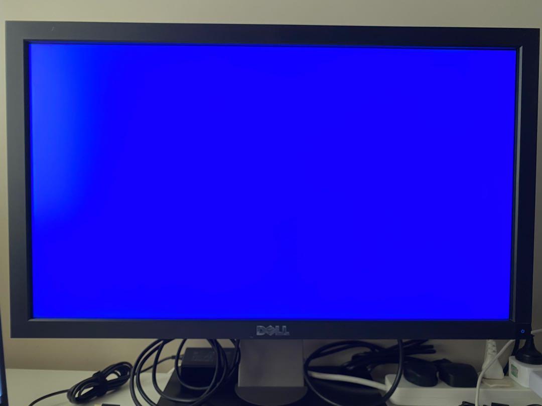 (With speaker) Dell 27 inch IPS CCFL monitor screen U2711 Eye care 2K ...