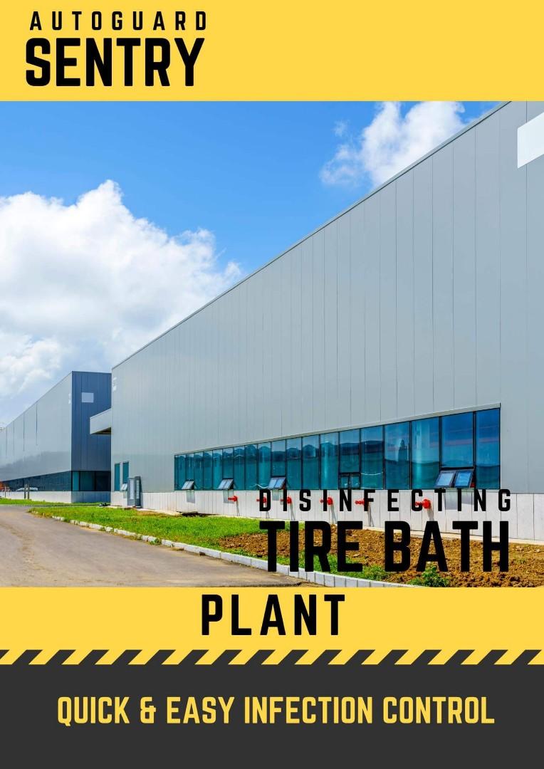 Disinfecting tire bath, Beauty & Personal Care, Sanitizers ...