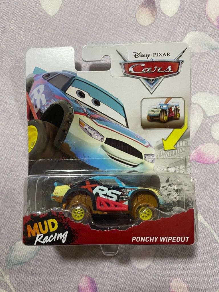 Disney Cars XRS Mud Racer - Ponchy Wipeout / Bumper Save, Hobbies ...