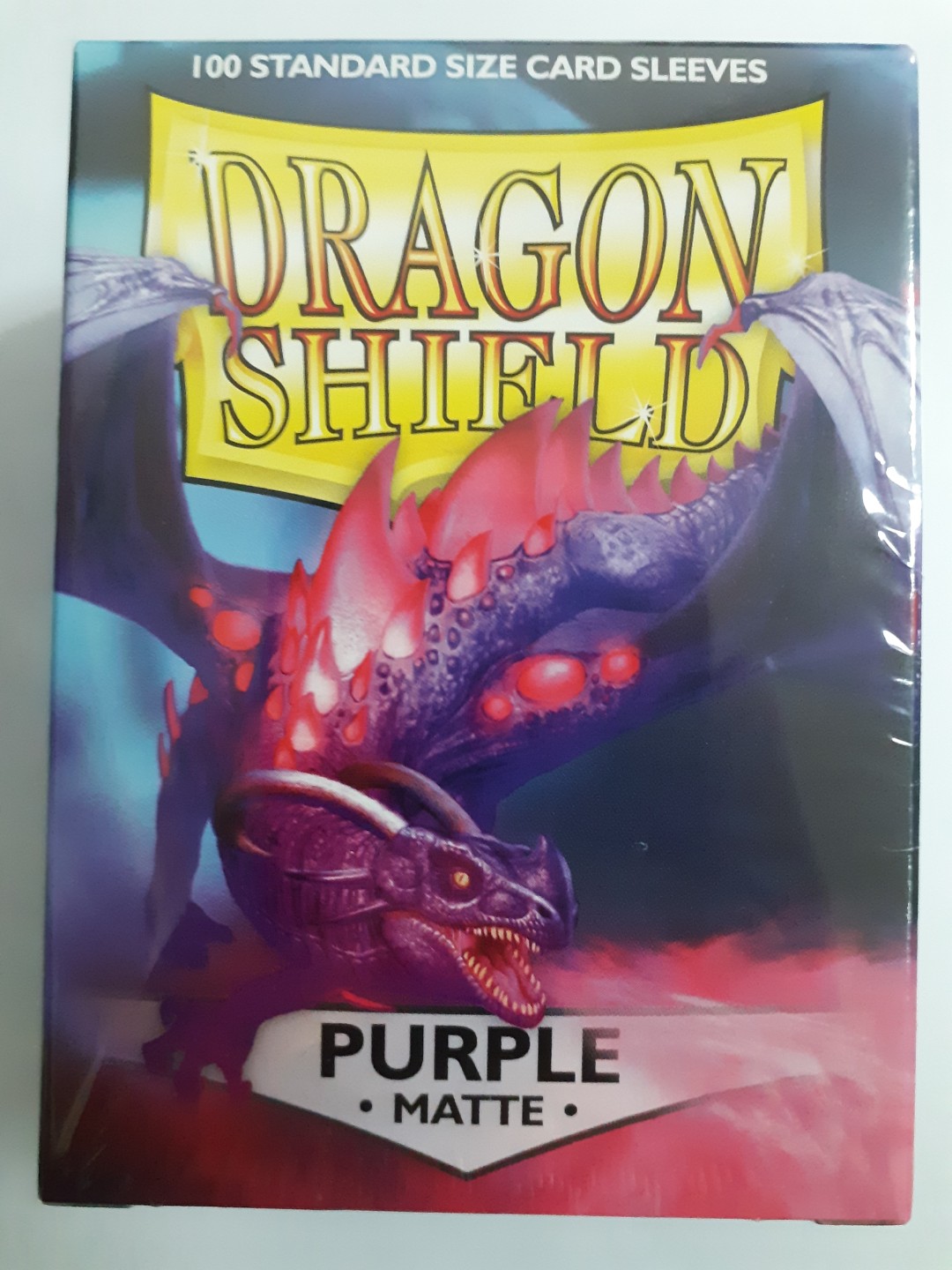 Dragon shield Purple Matte card sleeves, Hobbies & Toys, Toys & Games ...