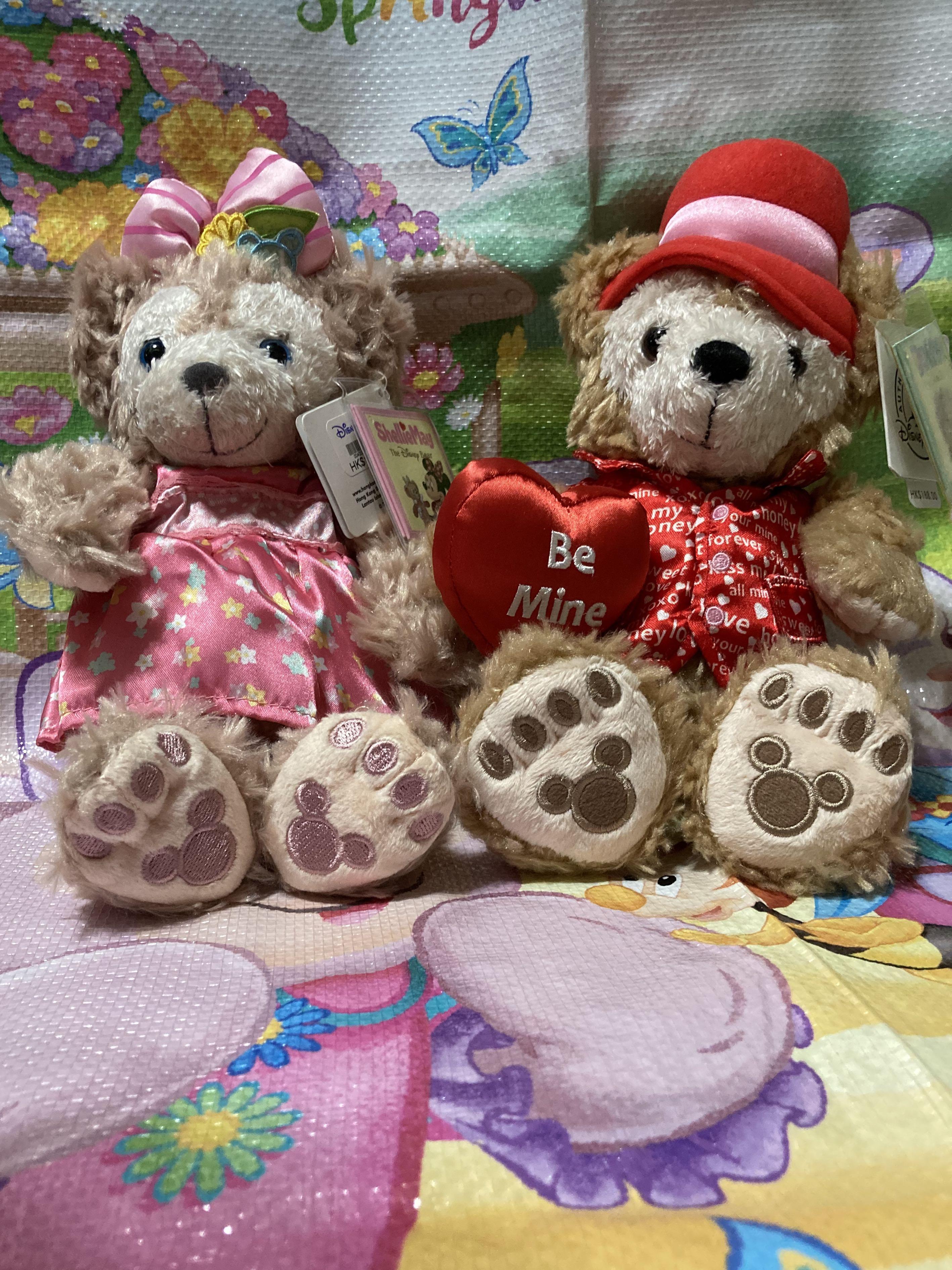 絕版Duffy ShellieMay 情人節公仔 100%真 Duffy and friends, 興趣及遊戲, 玩具 & 遊戲類 ...