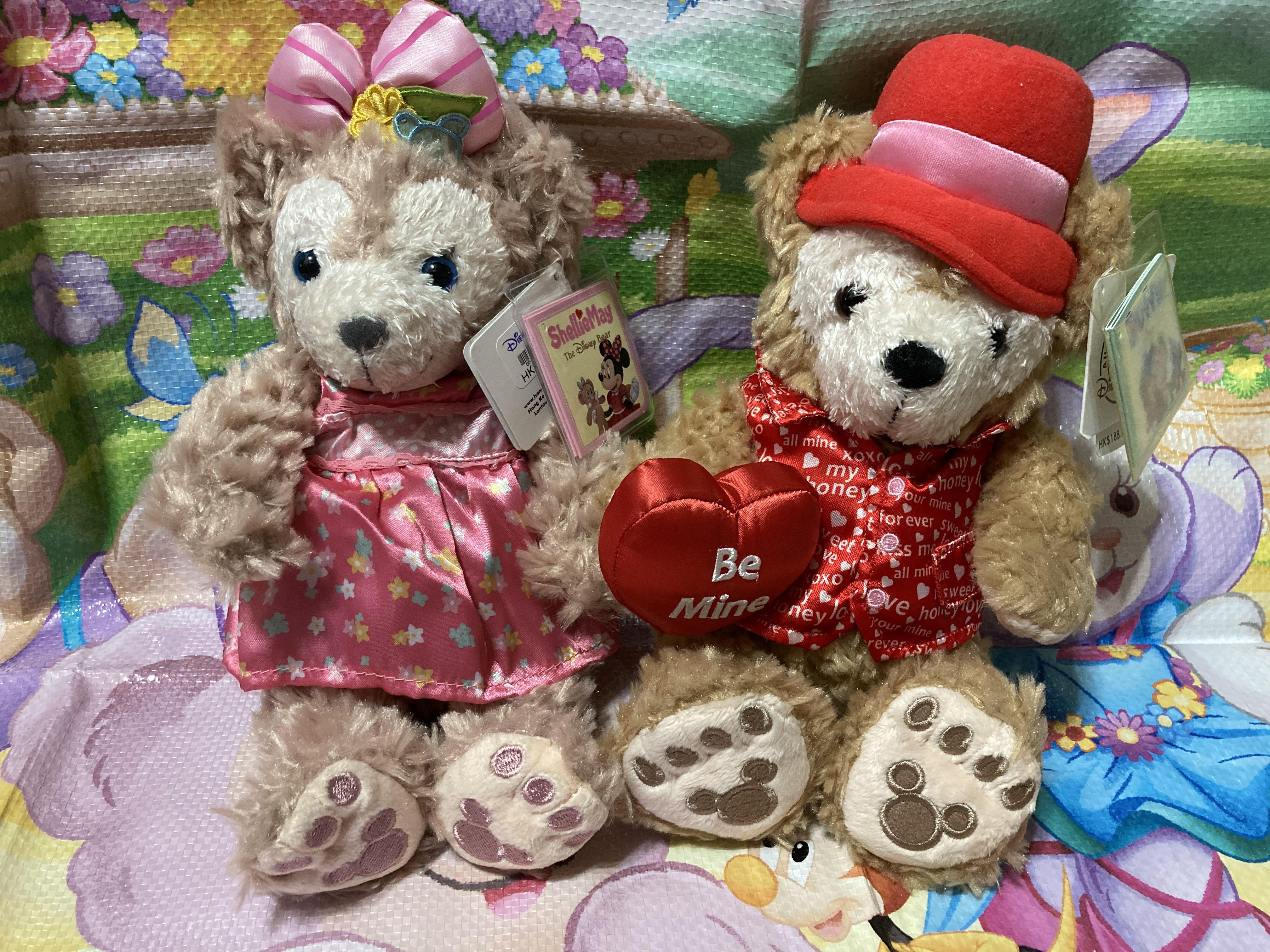 絕版Duffy ShellieMay 情人節公仔 100%真 Duffy and friends, 興趣及遊戲, 玩具 & 遊戲類 ...