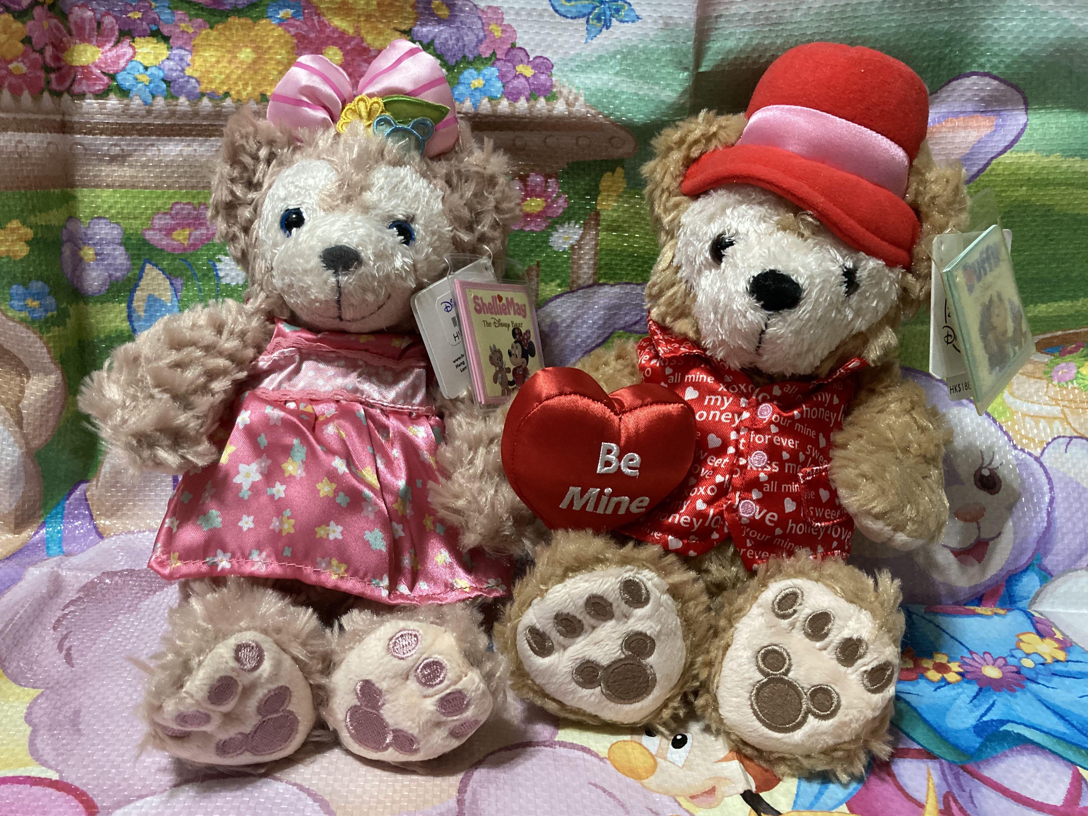 絕版Duffy ShellieMay 情人節公仔 100%真 Duffy and friends, 興趣及遊戲, 玩具 & 遊戲類 ...