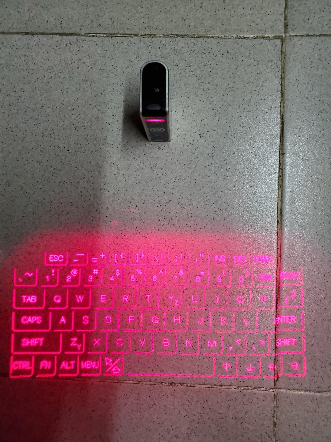 Epic Mobile Projection Keyboard 藍牙鐳射投影鍵盤, 電子產品, 其他 - Carousell