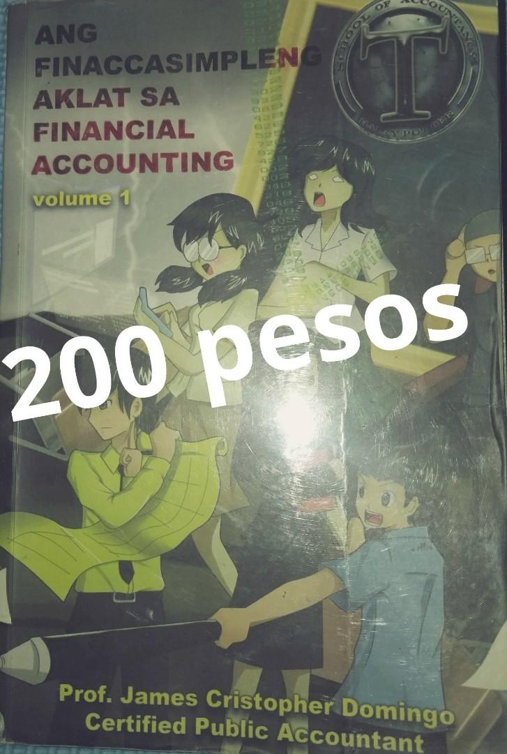 Financial Accounting (Tagalog) by Atty. Domingo, Hobbies & Toys, Books ...