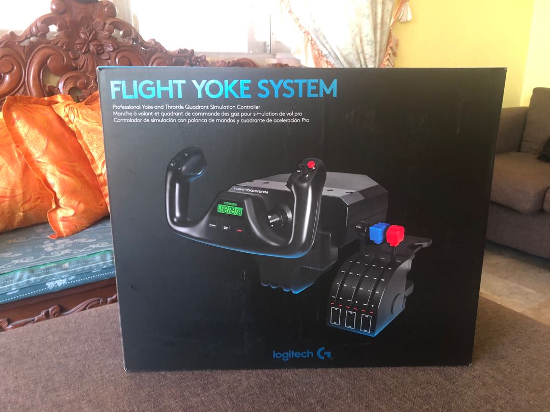 Flight Simulator logitech, Computers & Tech, Parts & Accessories ...