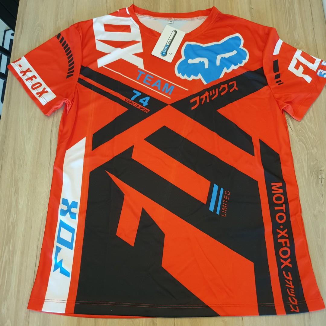Fox Riding Jersey (Design Set 4), Sports Equipment, Bicycles & Parts ...