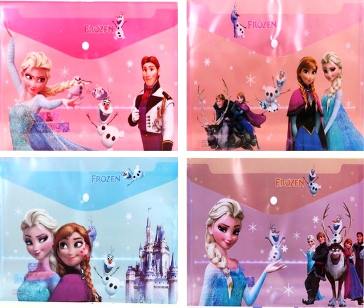 Frozen Elsa Anna Olfa A4 Size Organizer Holder School Party Gift Bag ...