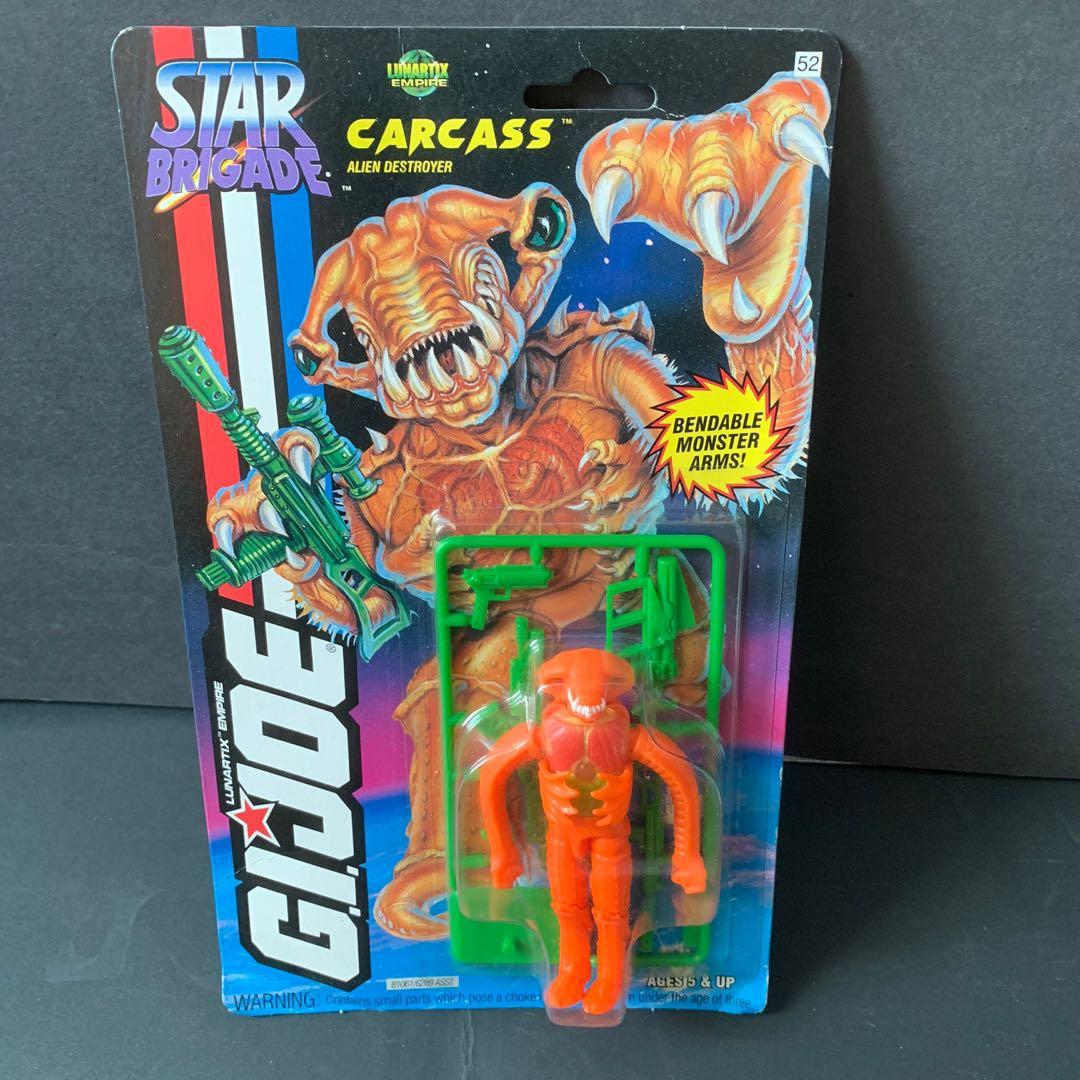 GI Joe Star Brigade 3 Alien Figures : Predacon , Lobotomaxx, Carcass ...