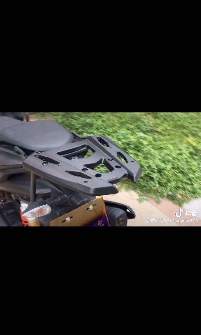 Heavy duty Yamaha Aerox Rack+ TOP Box, Motorcycles, Motorcycle ...