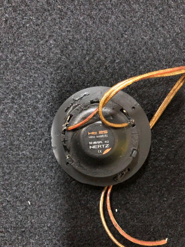 Hertz Hi Energy HV165 2 way component speakers, Car Accessories ...