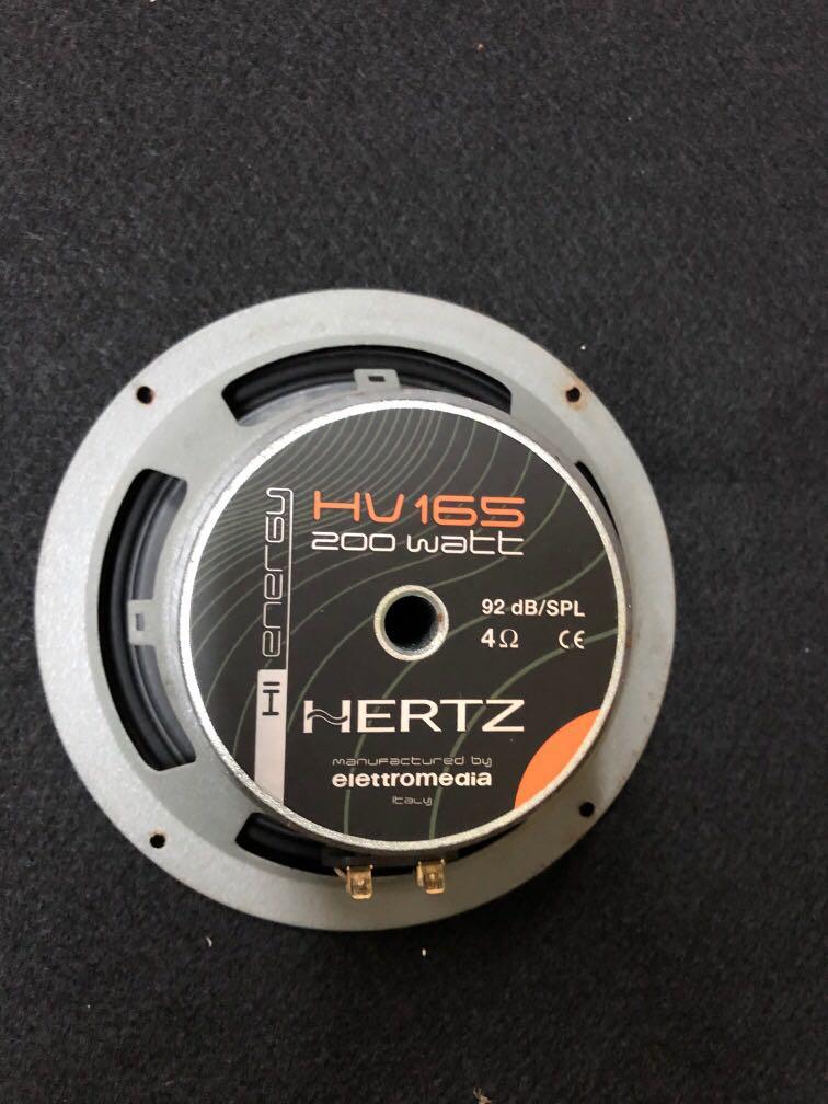 Hertz Hi Energy HV165 2 way component speakers, Car Accessories ...