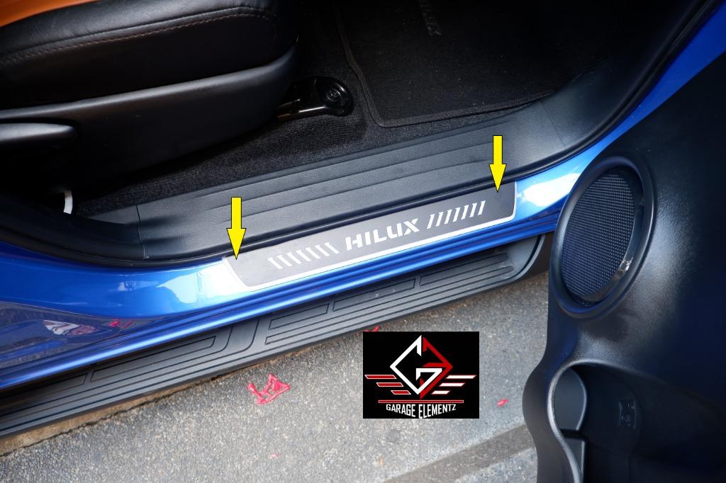 Hilux Conquest Side Stepsill with light FITT brand Thailand Montero ...