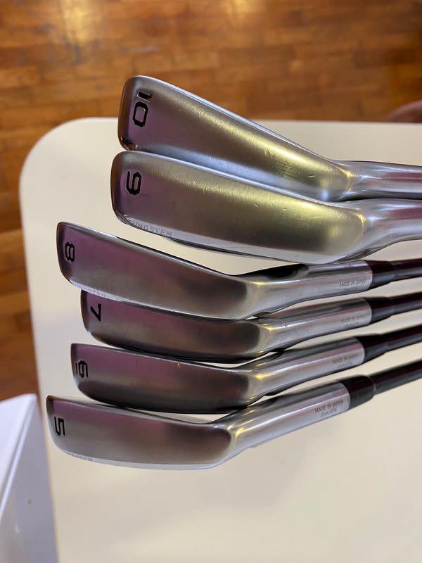 Honma TW747P, 5iron to 10iron, Vizard IB-WF 85 stiff shaft, Sports ...