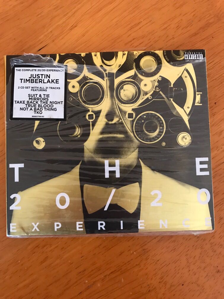Justin Timberlake The Complete 20/20 Experience CD Set, Hobbies & Toys ...