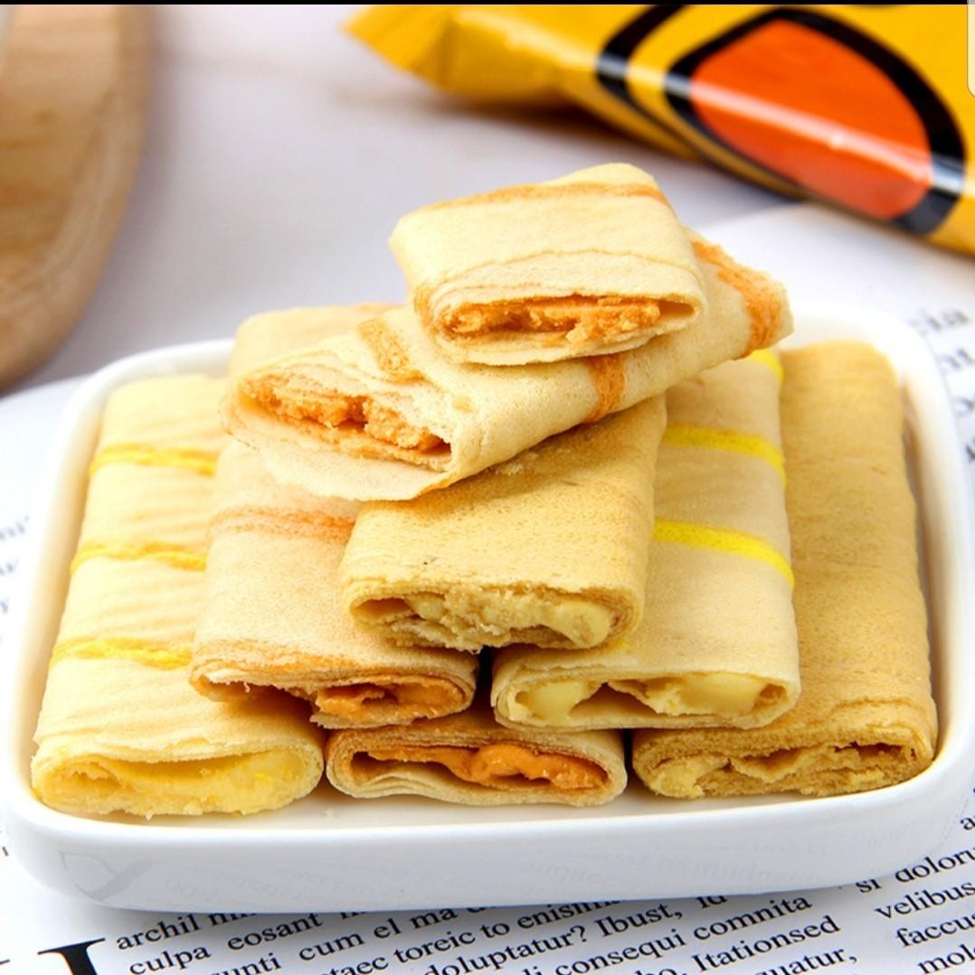 Kaman egg roll crisp, Food & Drinks, Packaged Snacks on Carousell