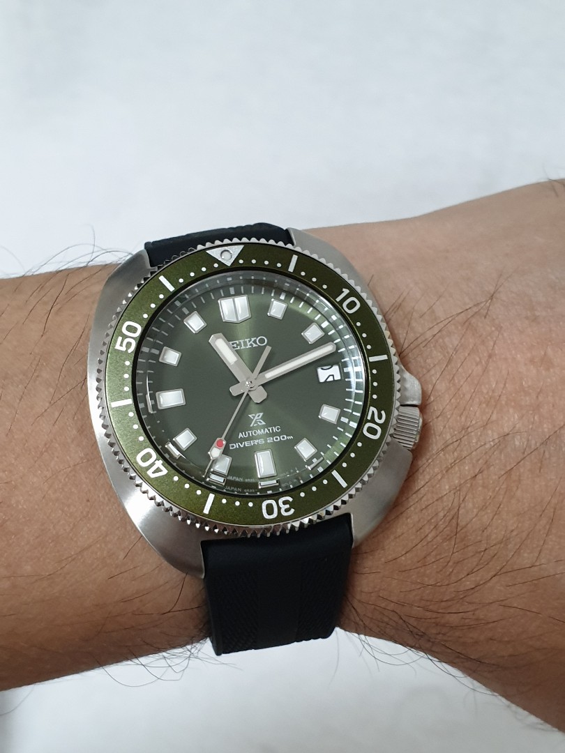 [LIMITED STOCK] SEIKO SPB153J1 PROSPEX 6105 DIVER'S RE-CRAFT GREEN DIAL ...