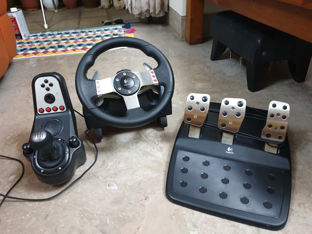 Logitech G27 Racing Wheel, Video Gaming, Gaming Accessories ...