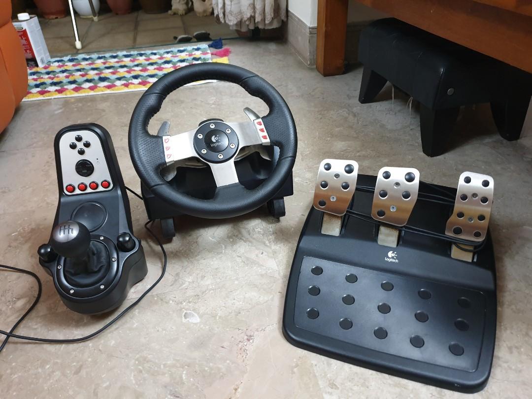 Logitech G27 Racing Wheel Video Gaming Gaming Accessories